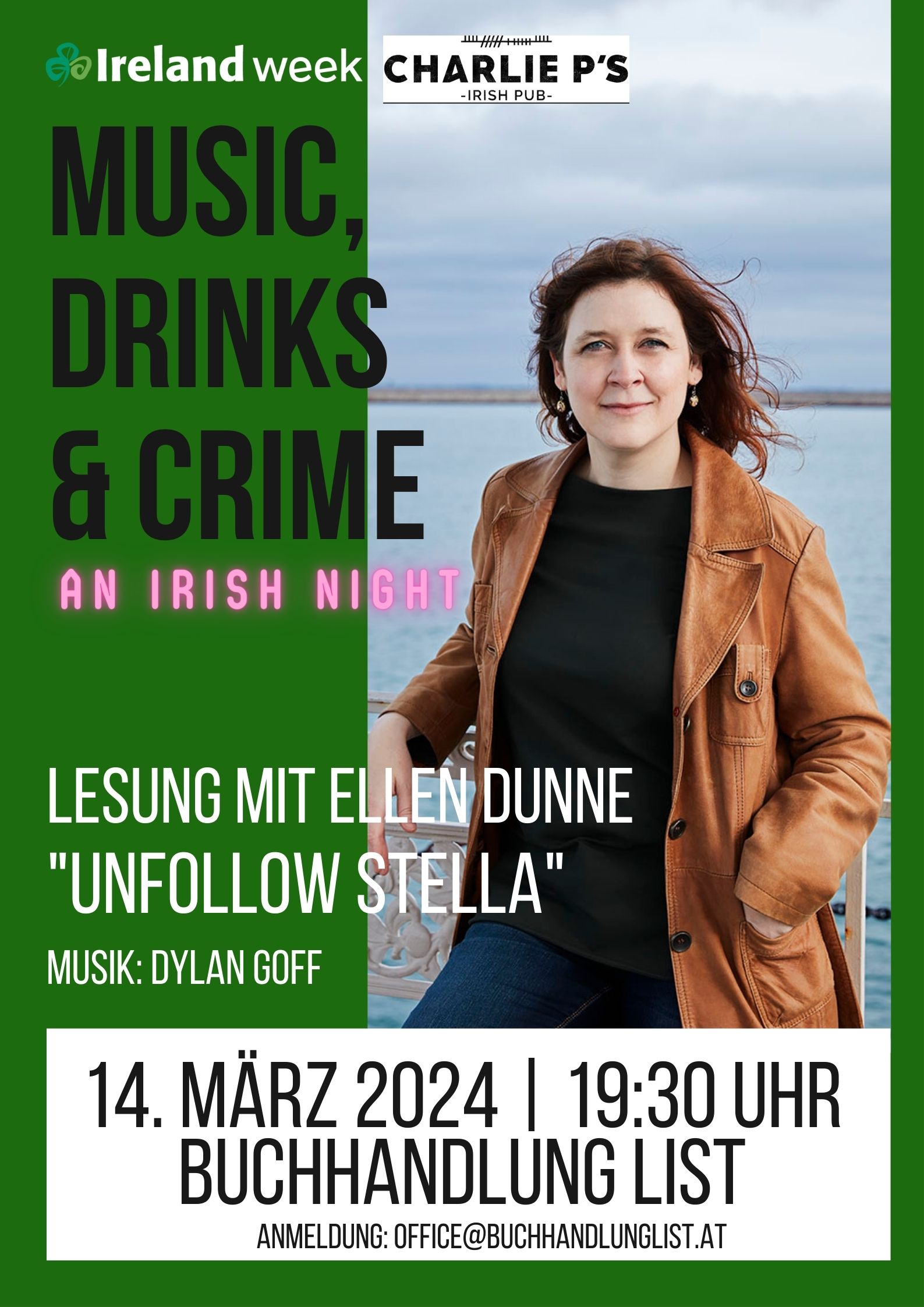 Music, Drinks & Crime mit Ellen Dunne